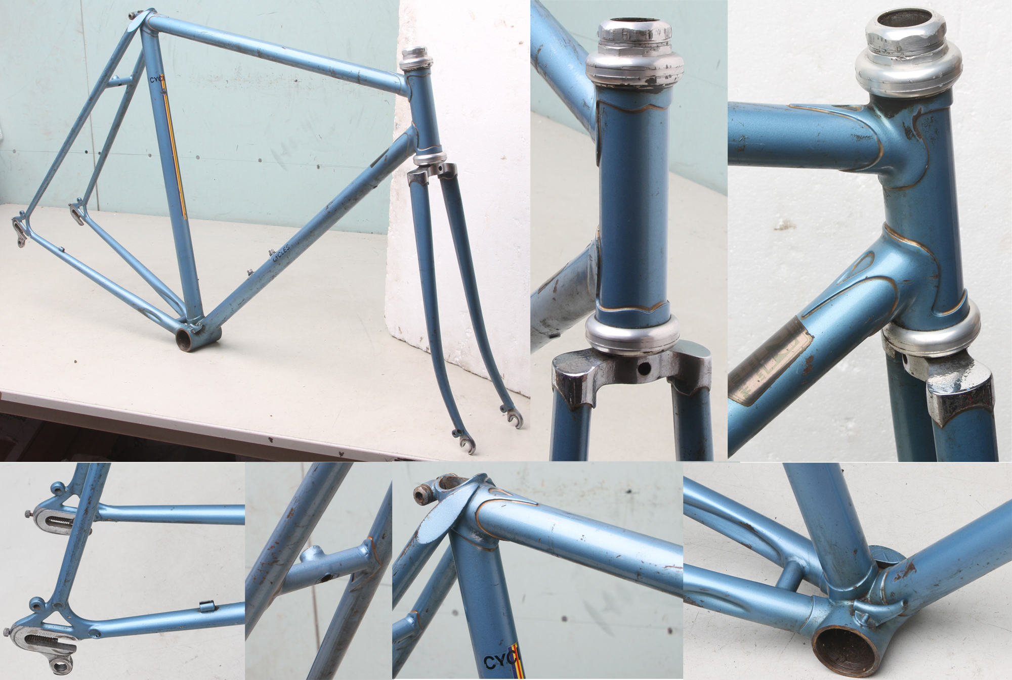 Hilary Stone European Bike Frames page 1