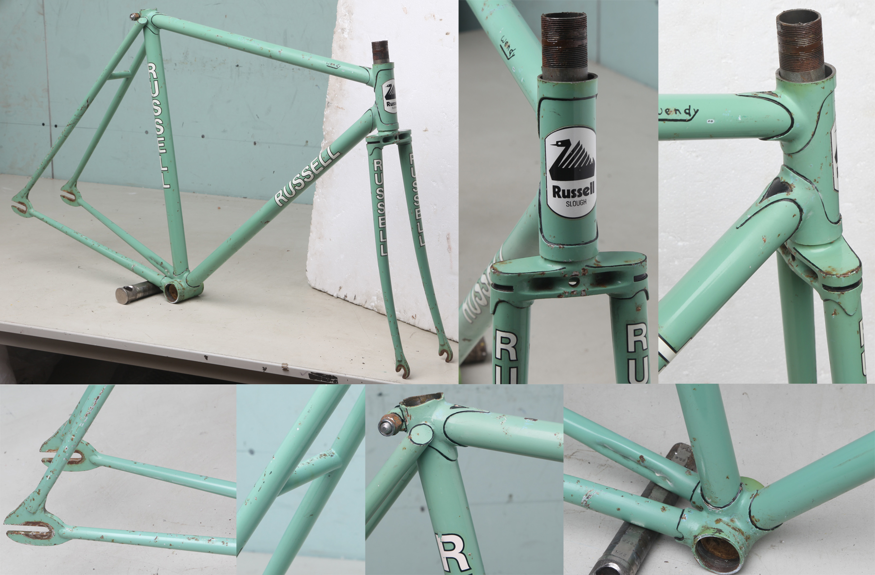 Hilary Stone Frames Track bike frames