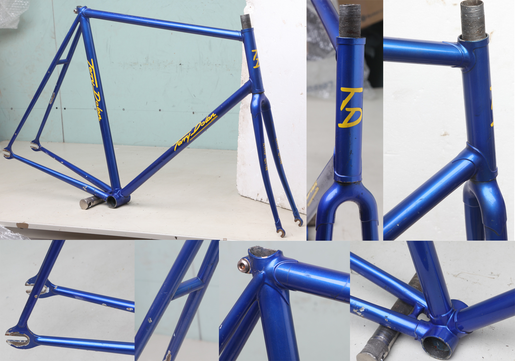 Hilary Stone Frames Track bike frames
