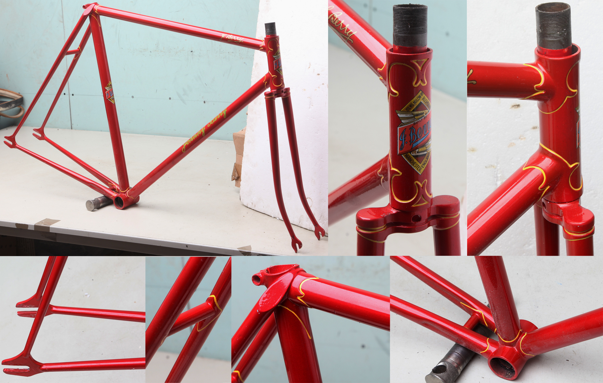 Hilary Stone Classic Track & Road-Track Frames pre-1970