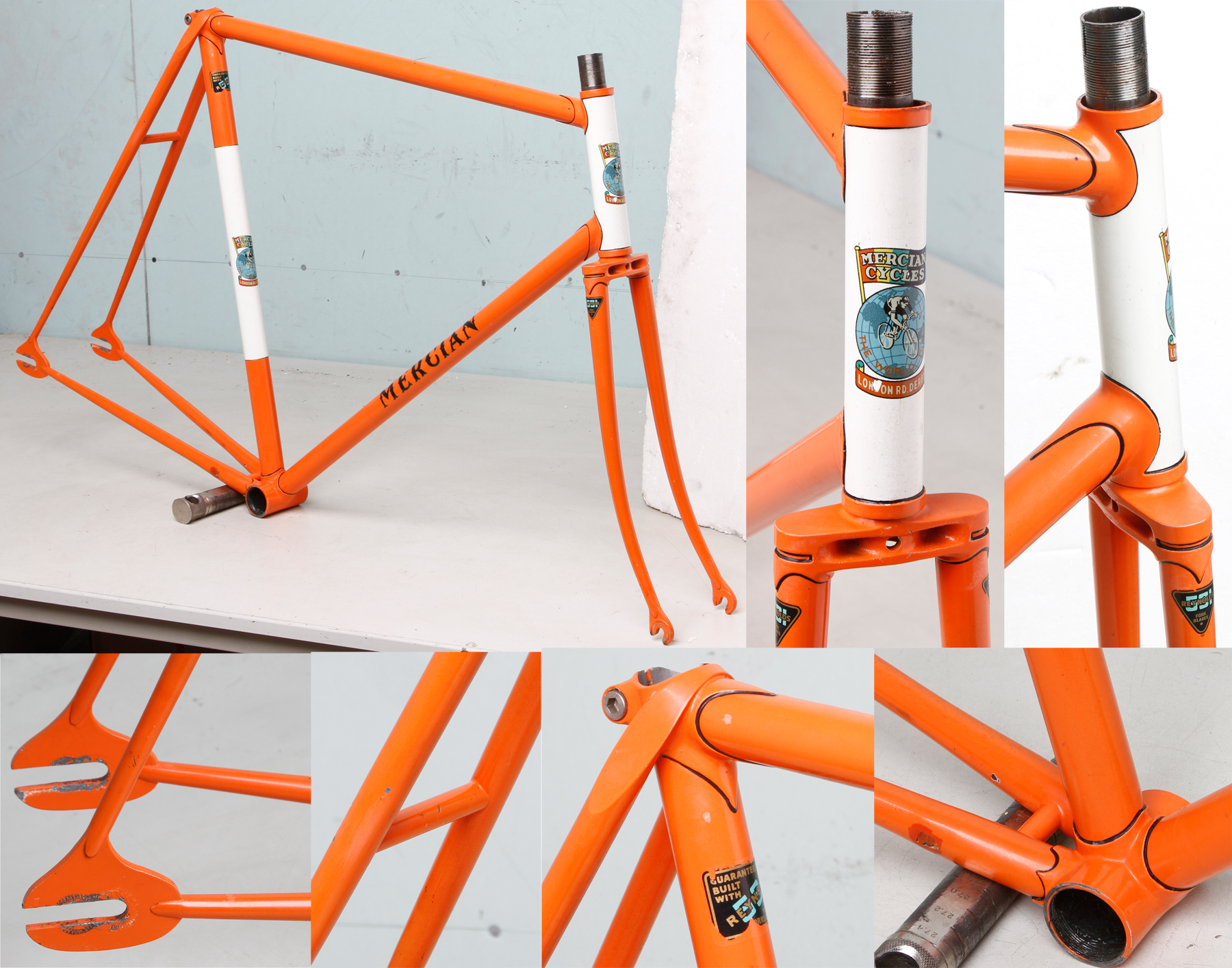 MERCIAN SUPER VIGORELLI TRACK FRAME 1973