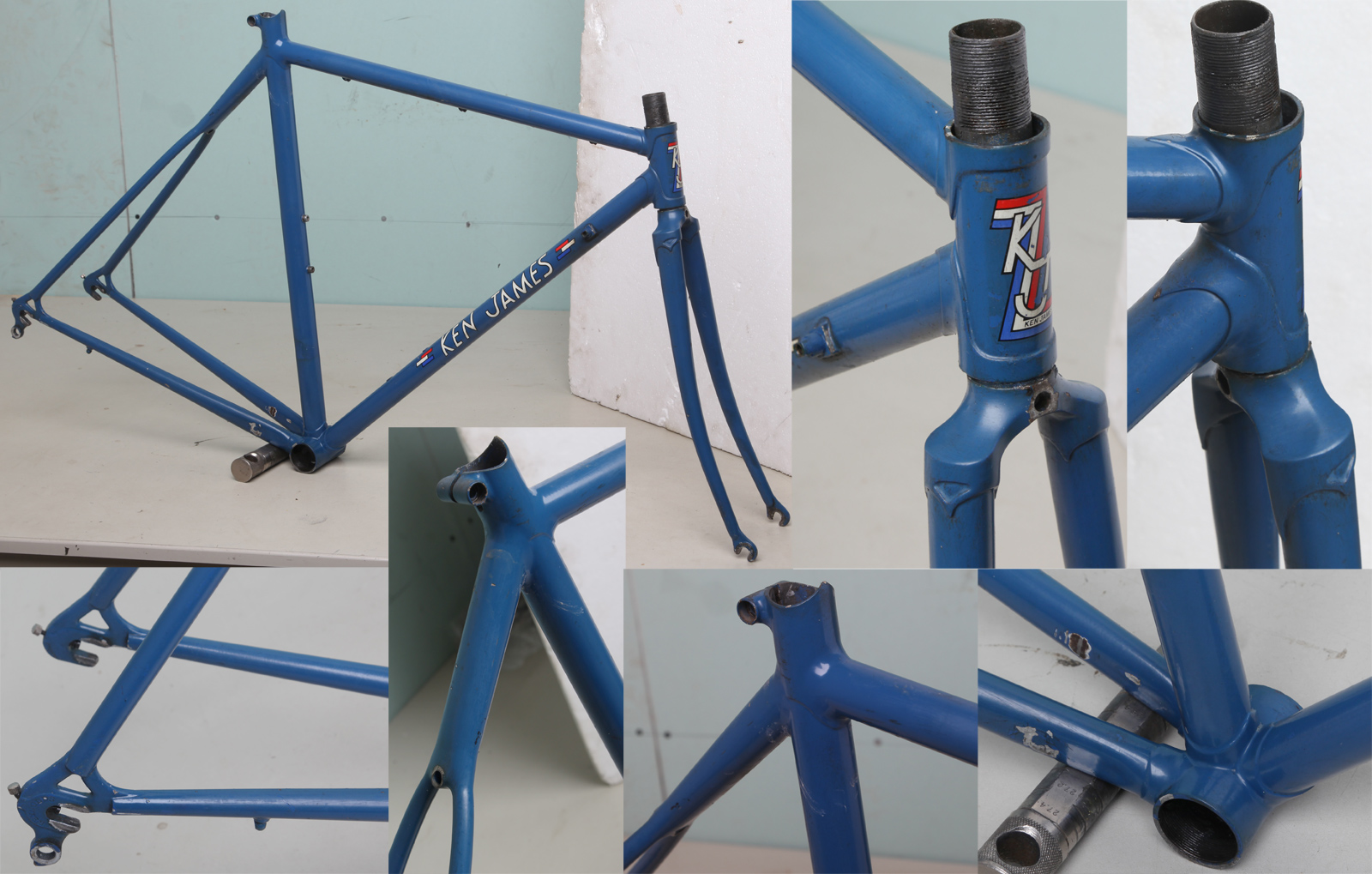 KEN JAMES ROAD FRAME c1989
