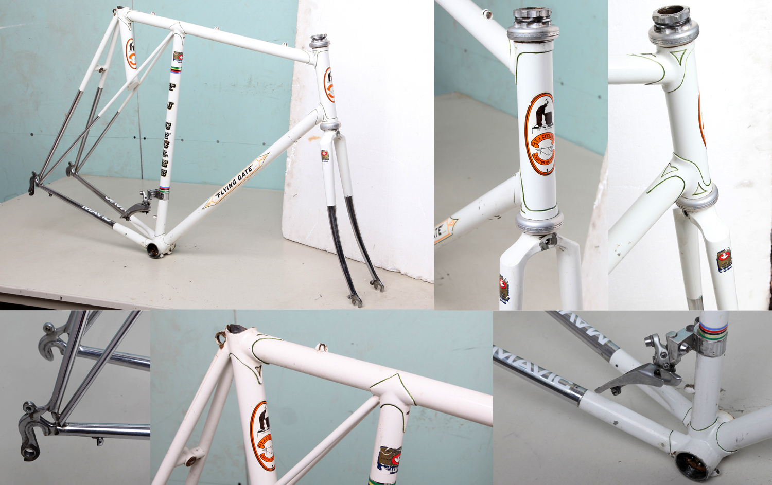 T J CYCLES FLYING GATE ROAD FRAME 1983