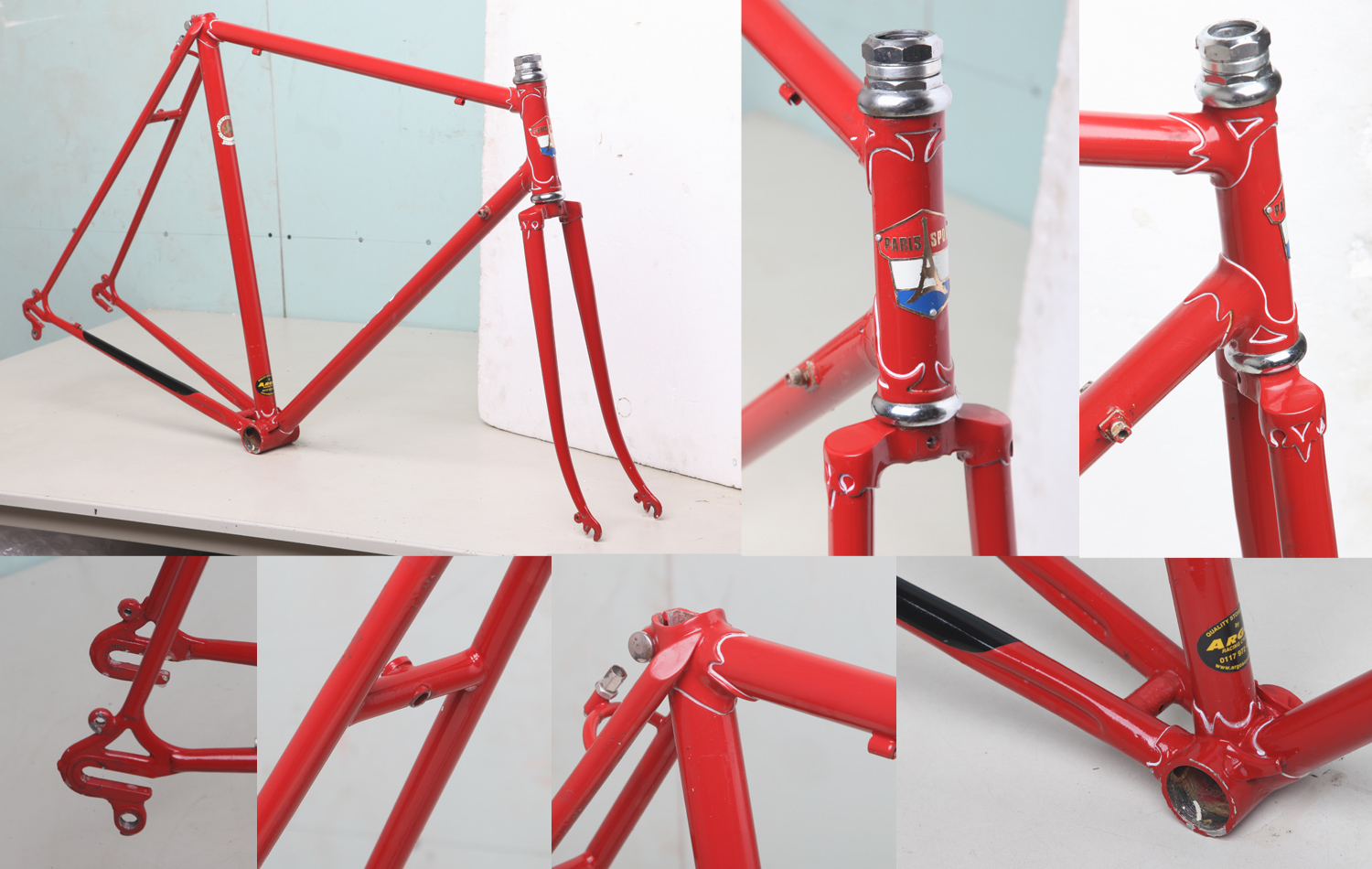 PARIS-SPORT ROAD FRAME 1960s–70s